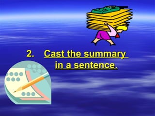 Reading techniques i newspaper goodies | PPT