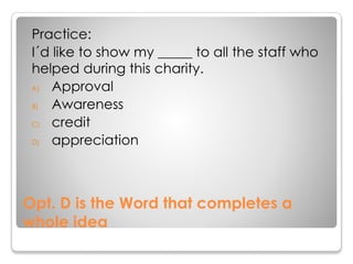 Reading Text completion | PPTX