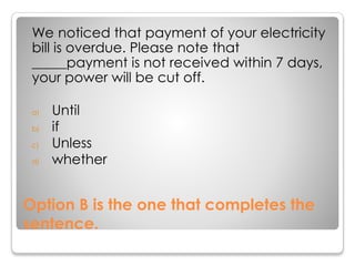 Reading Text completion | PPTX