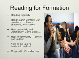 Reading thebibleasformationalword | PPT