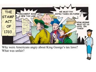 Quartering Acts Political Cartoon