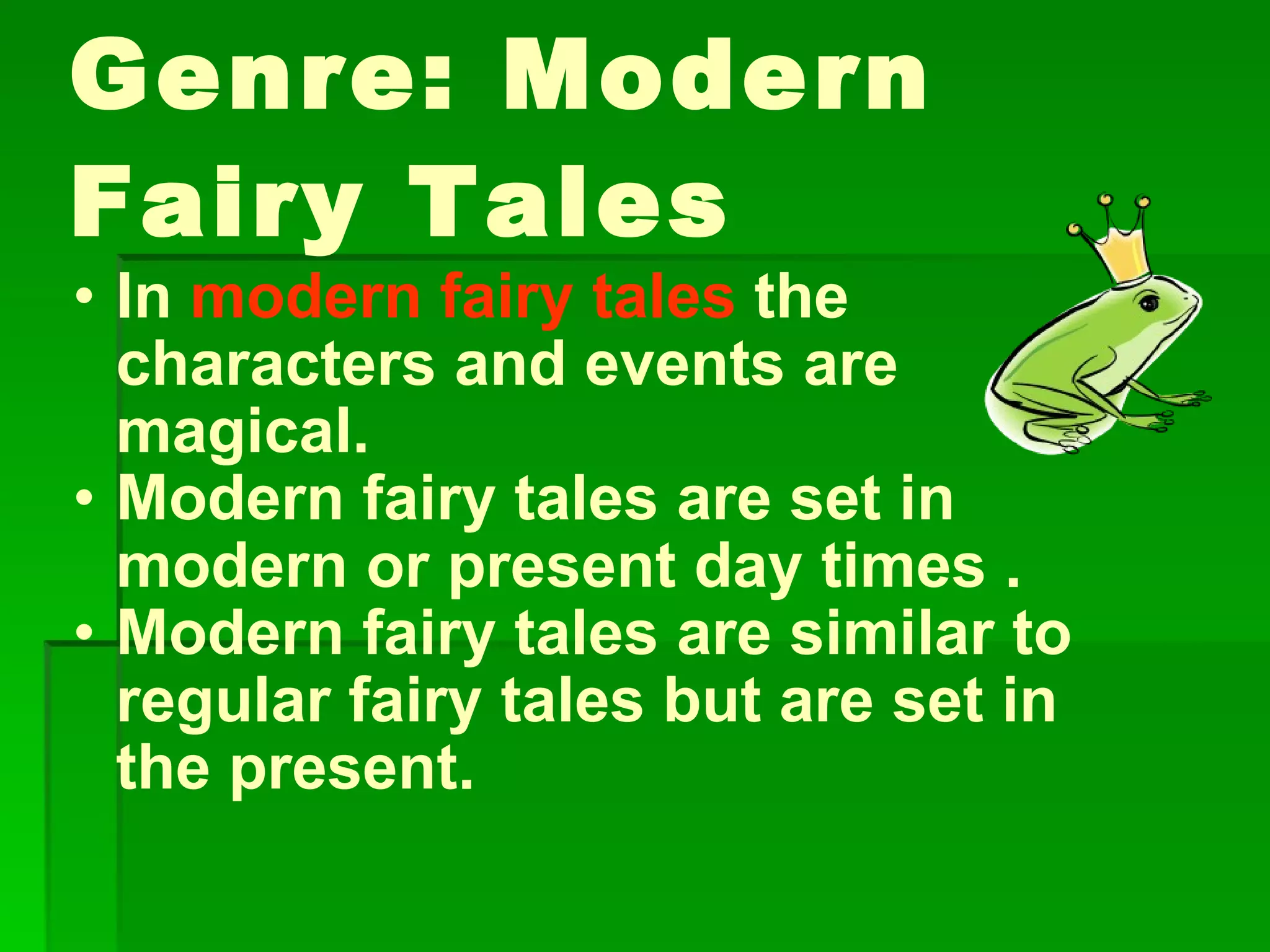 Reading The Horned Toad Prince | PPT