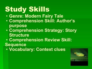 Reading The Horned Toad Prince | PPT