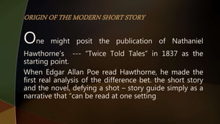 Reading the Modern Short Story | PPTX