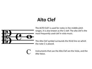 Reading the notes on the musical staff | PPTX