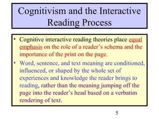 Reading theories pp | PPT