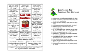 Reading comprehension style questions about Roald Dahl the twits | PPTX