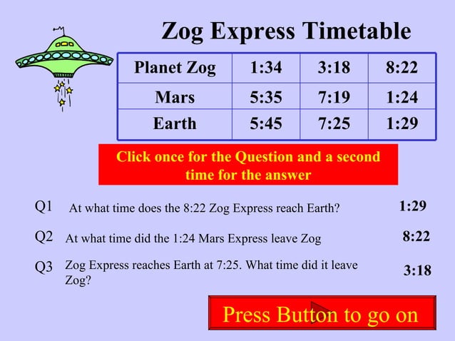 Reading timetables | PPT