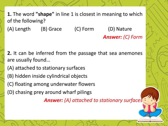 TOEFL : Reading | PPTX | Geography | Science