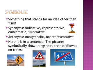 Reading vocabulary lesson 19 | PPT