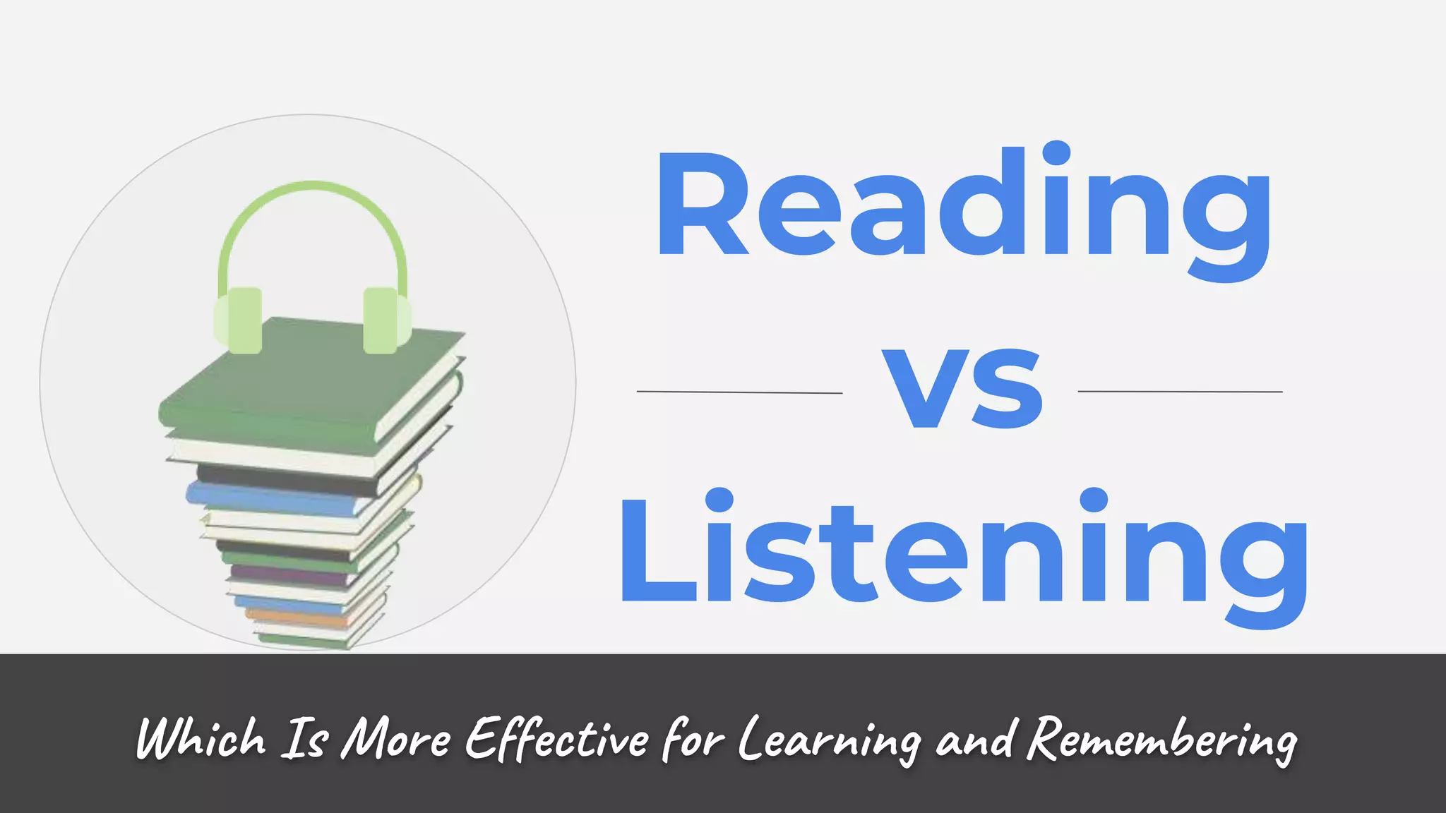 Reading vs listening | PPT