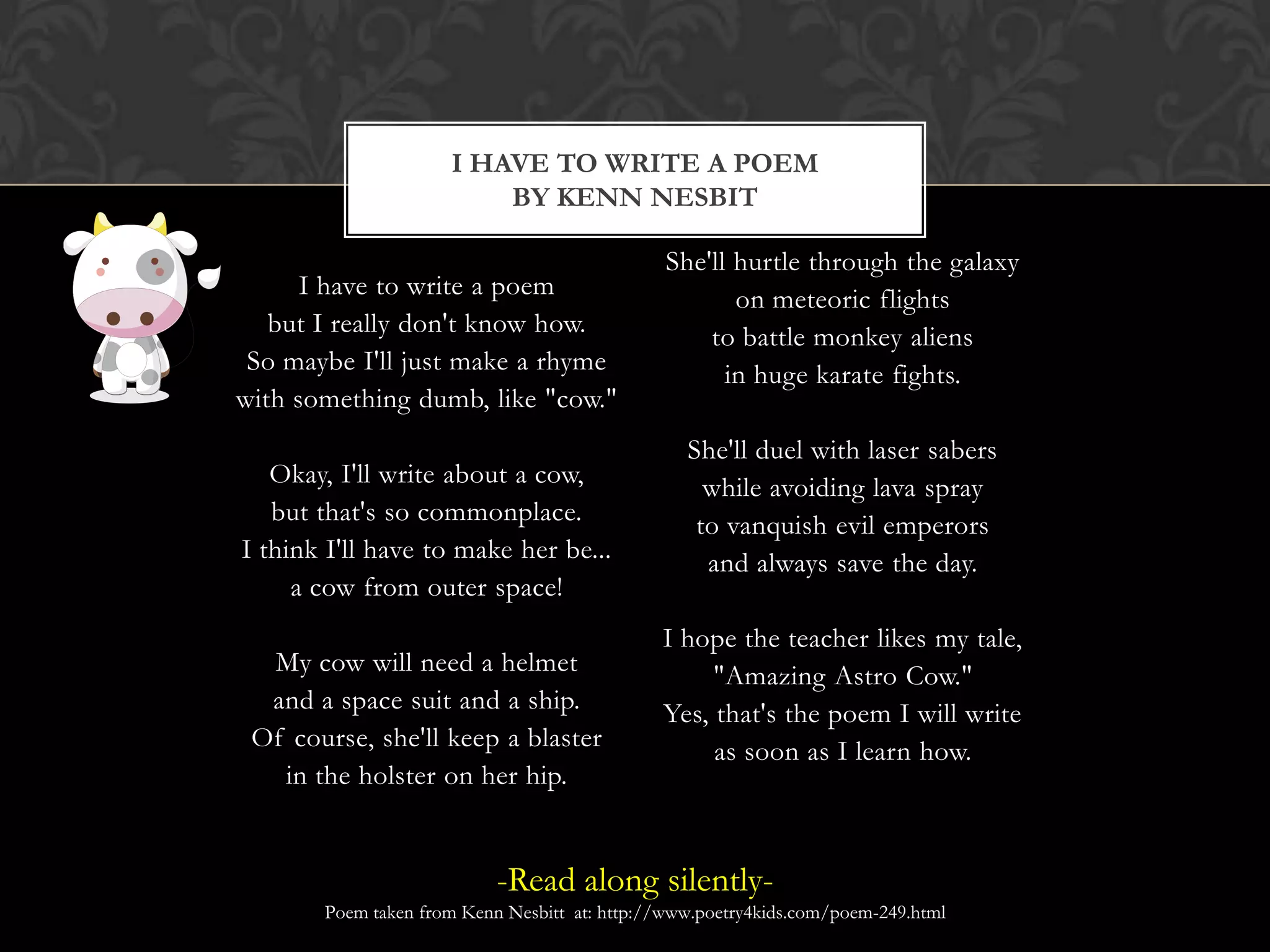 Reading with activities | PPTX