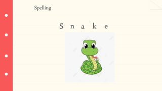 Reading words and making sentences Letter Ss | PPTX