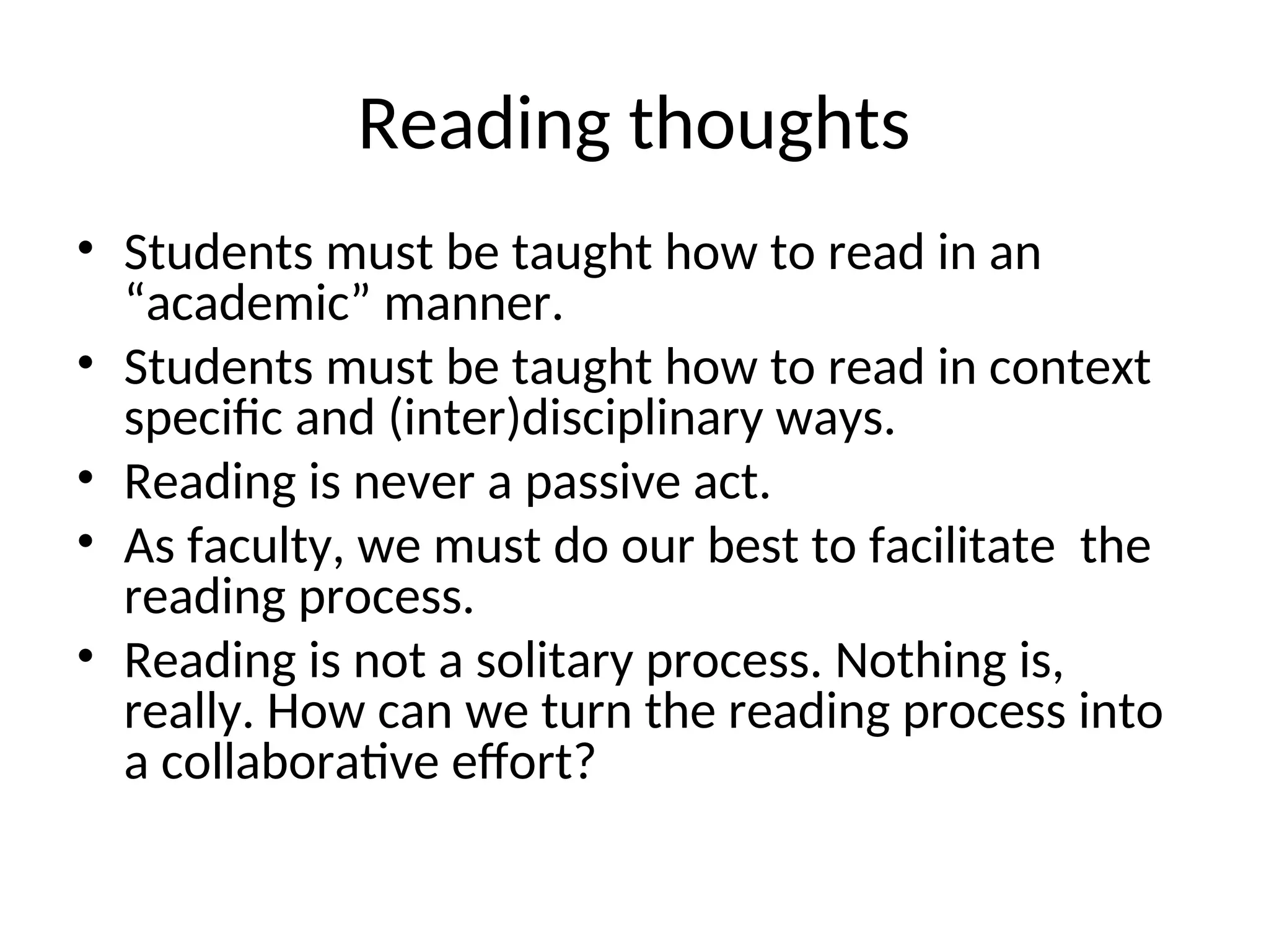 Reading Workshop to teach effective reading strategies .ppt