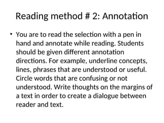 Reading Workshop to teach effective reading strategies .ppt