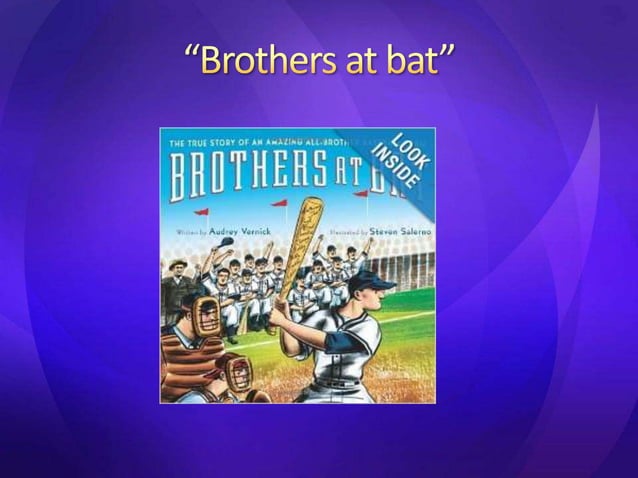 Reading workshop brother's at bat | PPTX