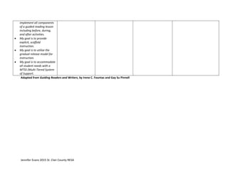 Reading workshop implementation guide | DOCX | Educational Assessment ...