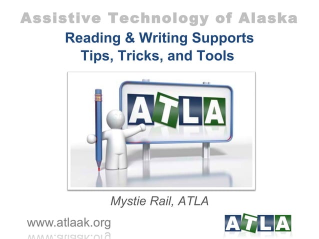 Assistive Technology Reading and Writing Tools | PPT