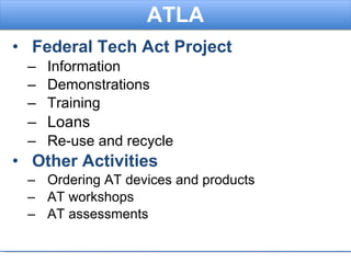 Assistive Technology Reading and Writing Tools | PPT