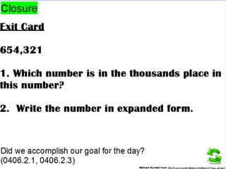 Reading & Writing Whole Numbers | PPT
