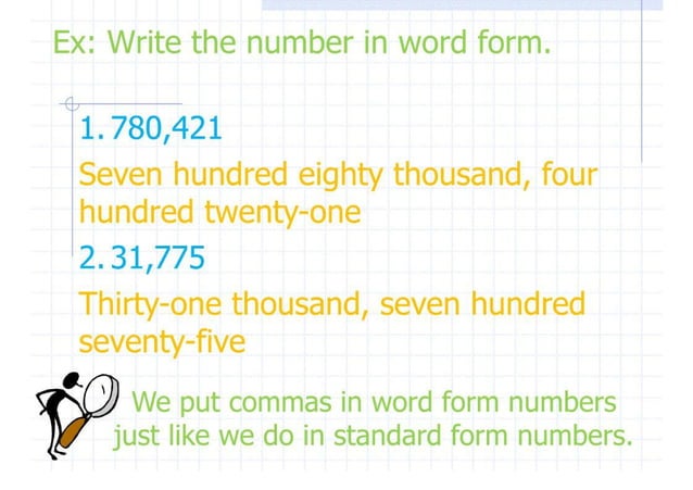 Reading & Writing Whole Numbers | PPT