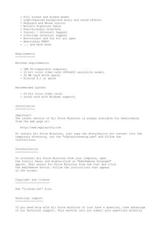 Readme | TXT | Computing | Technology & Computing