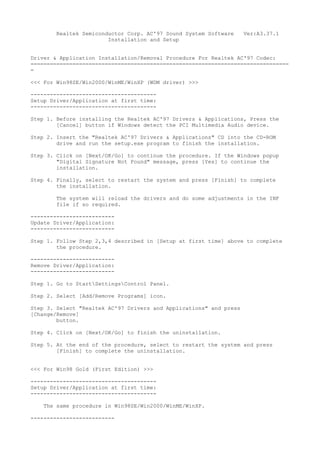 Readme | TXT | Operating Systems | Computer Software and Applications