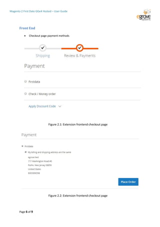 Magento 2 first data hosted extension | PDF