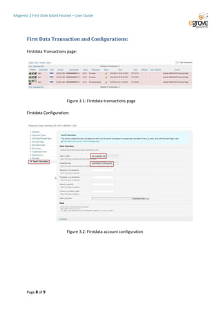 Magento 2 first data hosted extension | PDF