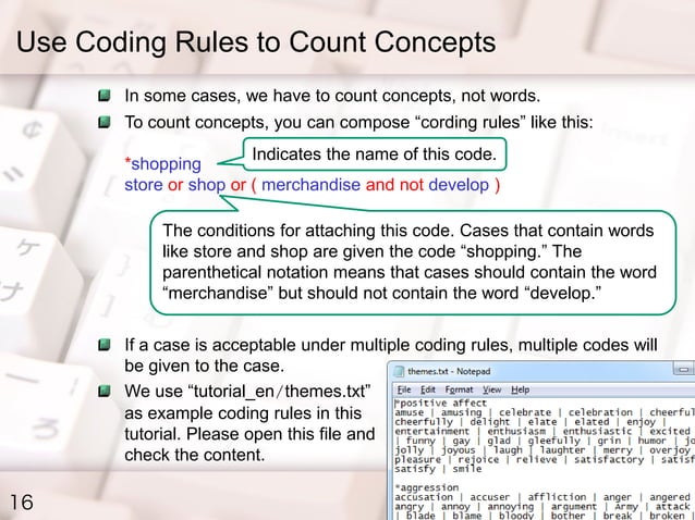Quick Start Tutorial of KH Coder 2: Quantitative Content Analysis or Text Mining of English ...