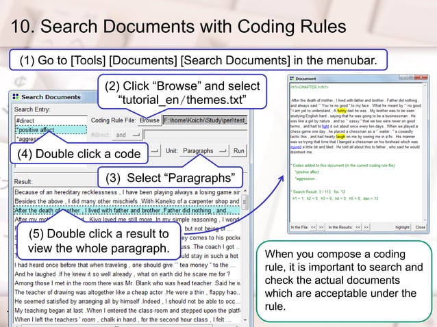 Quick Start Tutorial of KH Coder 2: Quantitative Content Analysis or Text Mining of English ...