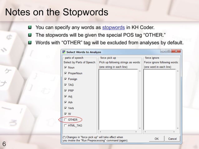 Quick Start Tutorial of KH Coder 2: Quantitative Content Analysis or Text Mining of English ...
