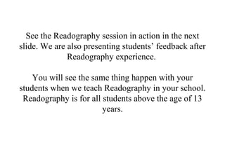 Readography | PPT