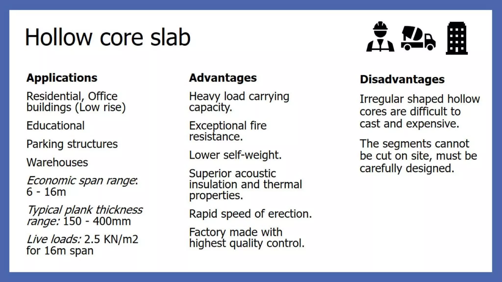 RCC slabs (Types of Reinforced cement concrete slabs) | PDF