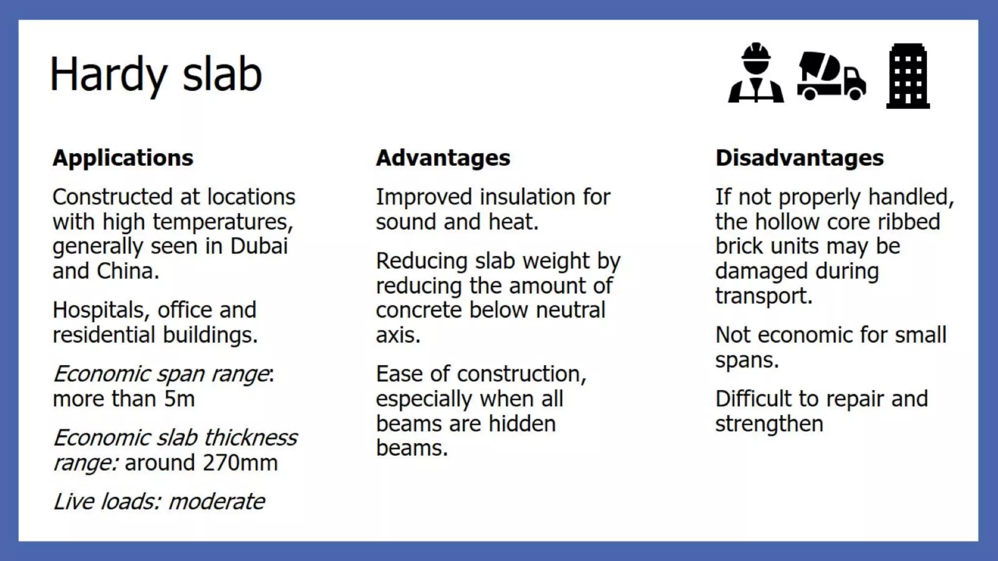 RCC slabs (Types of Reinforced cement concrete slabs) | PDF