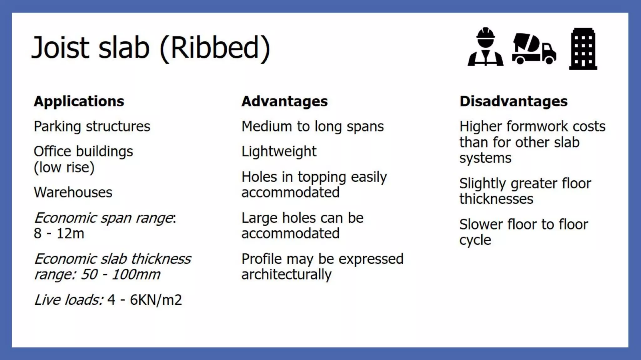 RCC slabs (Types of Reinforced cement concrete slabs) | PDF