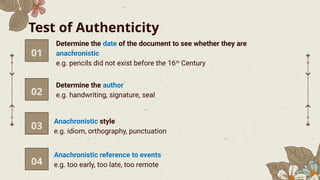 HISTORICAL CRITICISM ON READING THE PHILIPPINES HISTORY | PPTX
