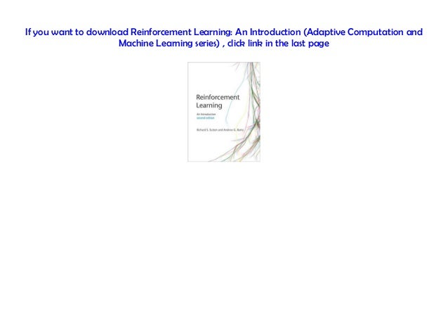 [doc] Reinforcement Learning An Introduction Adaptive Computation And