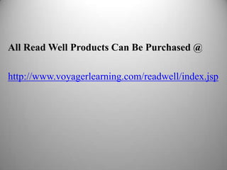 Read well presentation | PPTX