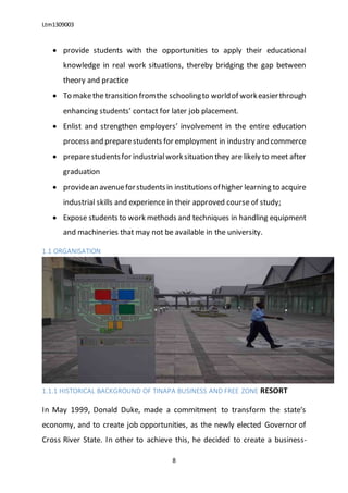 Sample of SIWES REPORT | DOCX