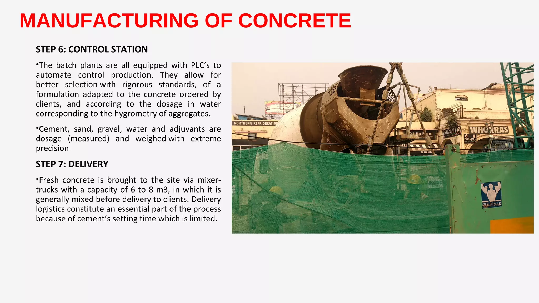 Ready mix concrete | PPT