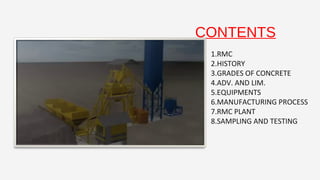 Ready mix concrete | PPT