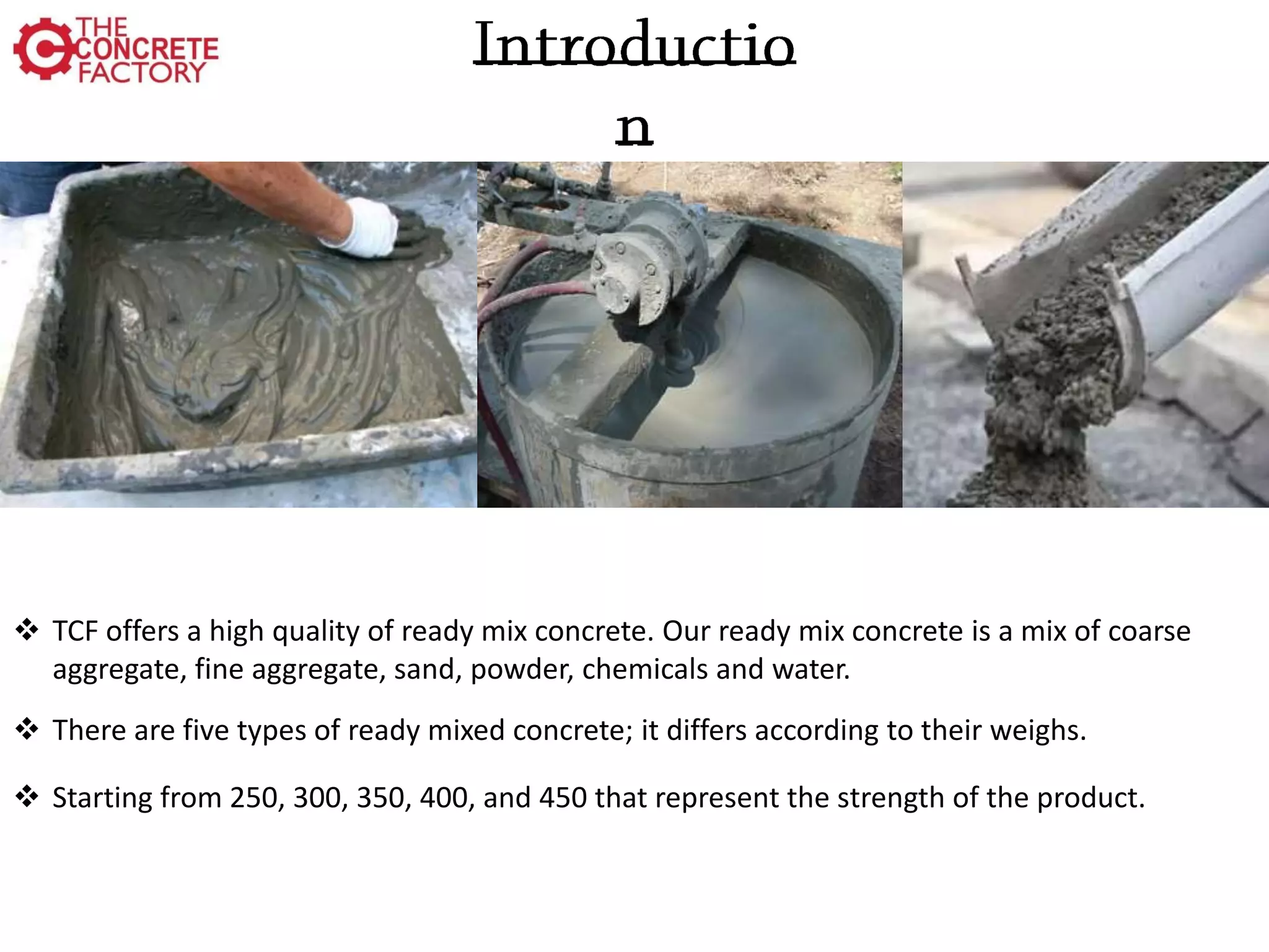 Ready mix concrete batching plant - business plan | PPTX