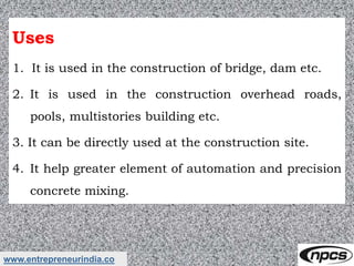 Ready-Mix Concrete (RMC Plant) | PPTX