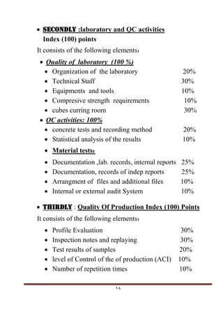 (Ready mixed concrete certification scheme)classification of ready ...