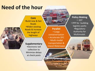 Operational efficiency of freight transportation by road in India | PDF