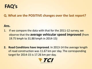 Operational efficiency of freight transportation by road in India | PDF
