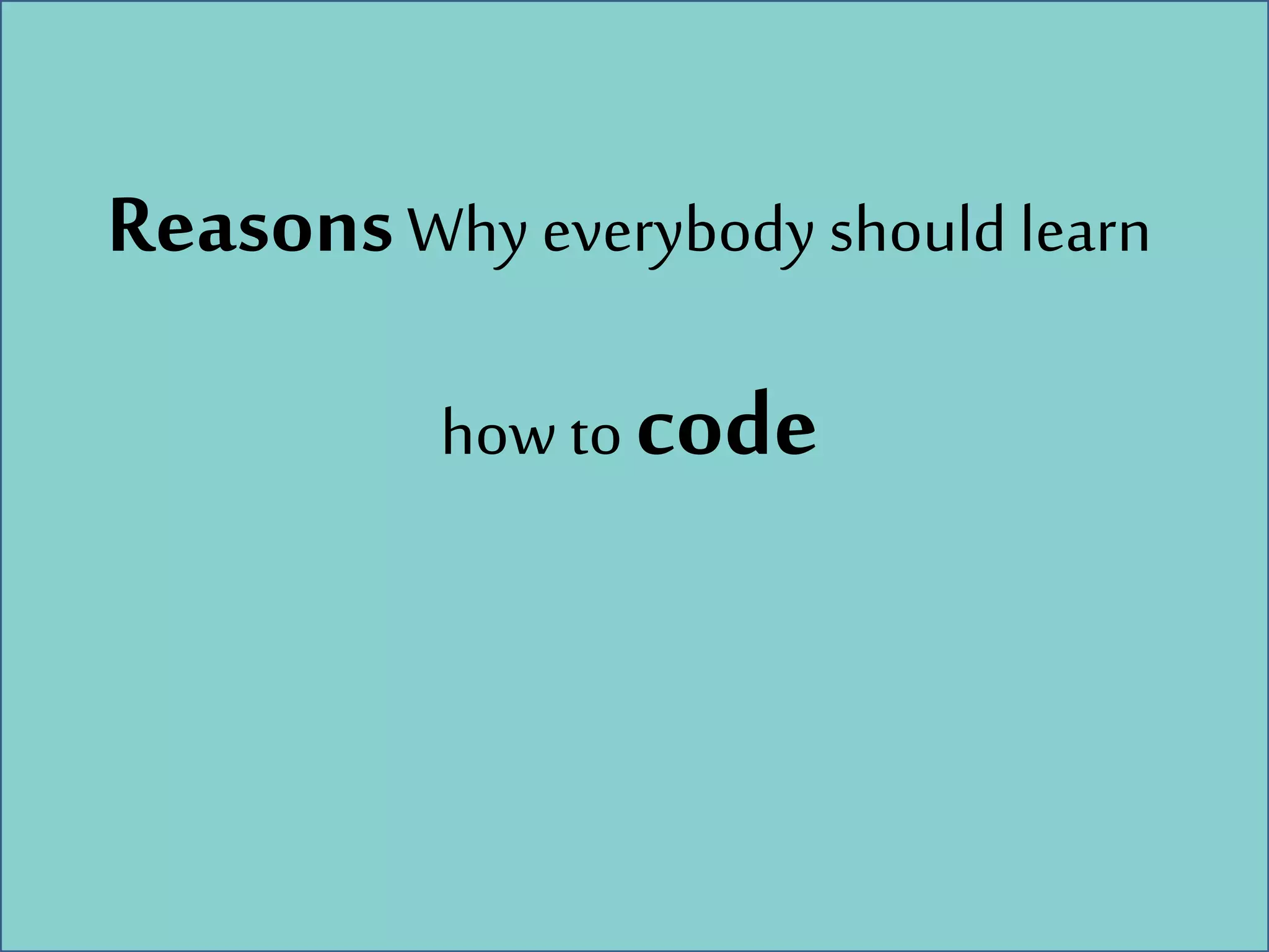 Ready, Set Code!: Learning How to Code Through Games | PPT