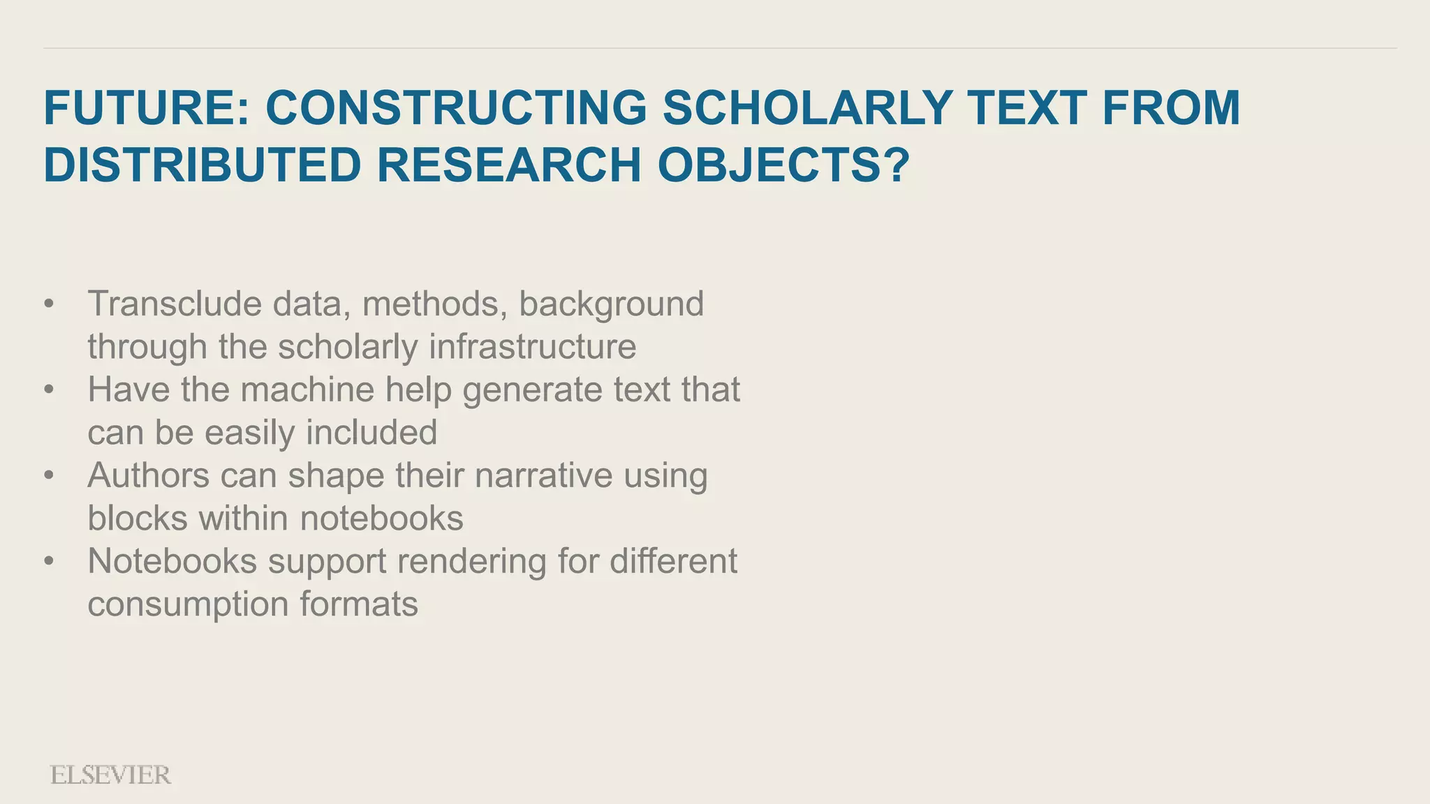 Are we finally ready for transclusion?* | PPT