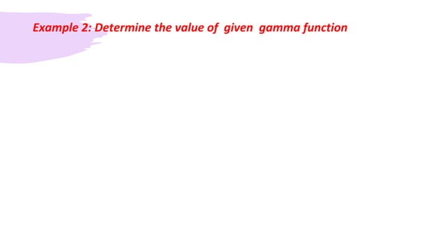 Gamma Function Pptx 2786